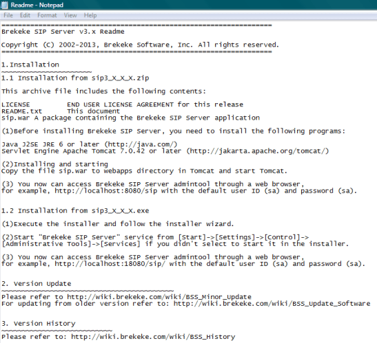 Sip server Brekeke – Telecom R & D